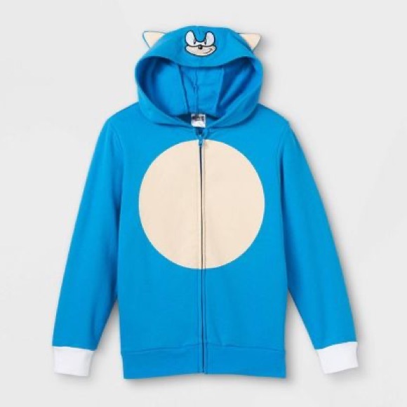 Sonic The Hedgehog | Jackets & Coats | Sonic The Hedgehog Full Zip Up ...